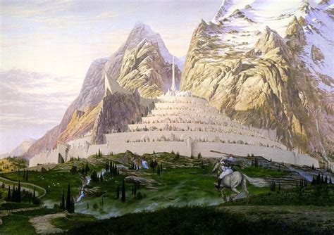 Was Minas Trith A Castle To You Tolkienfans