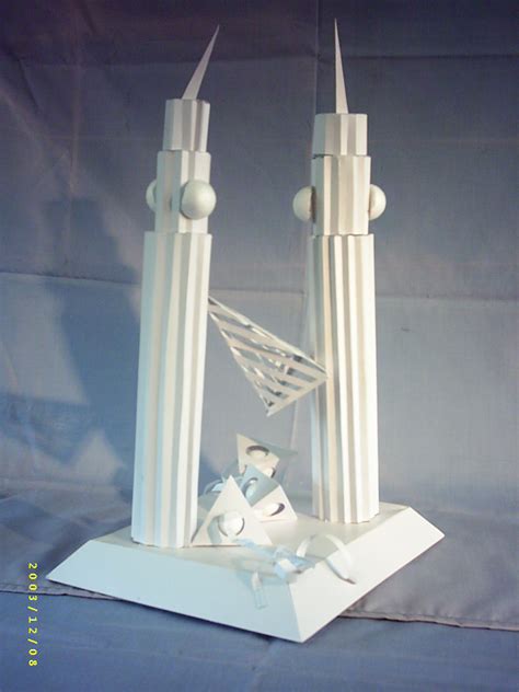 后綜高中國中部 藝術與人文領域 教學單元『建築模型』學生作品