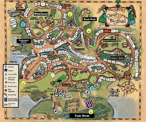 Festival Map Hollydazzle