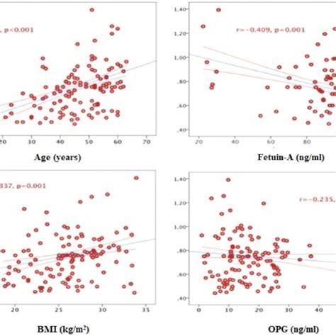 relationship between cimt and age bmi fetuin a and opg download