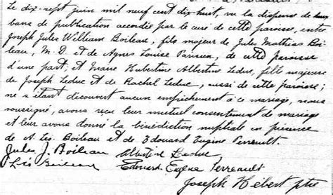 Actes De La Famille Boileau