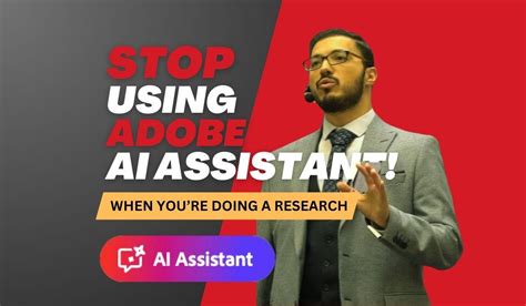 Stop Using Adobe Ai Assistant Ai Assistants Are Supposed To Make Our