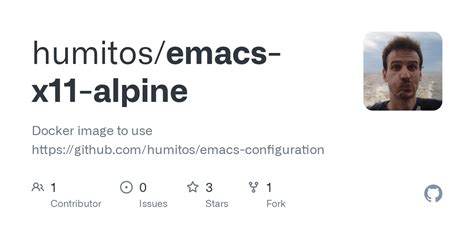 Github Humitosemacs X11 Alpine Docker Image To Use Github