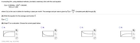 solved a consulting firm using statistical methods