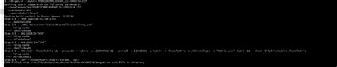Copy Failed Stat Var Lib Docker Tmp Docker Builder Target No Such File Or Directory