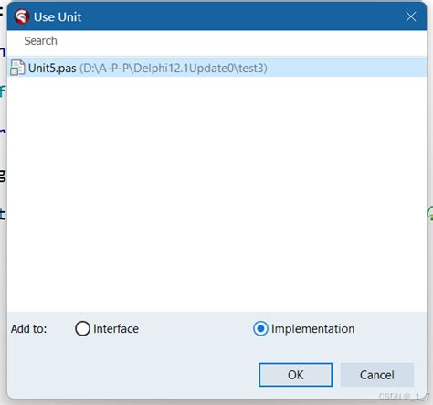 Delphi12简单使用 Csdn博客