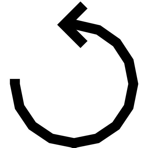 Anti Clockwise Vector SVG Icon SVG Repo