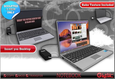 Second Life Marketplace [g] Notebook