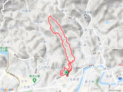 2020 02 12老鷲尖山O形走金龍湖福德宮 內溝山 內溝山北峰 老鷲尖 老鷲尖南峰 學頭坡山 金龍湖福德宮 健行筆記