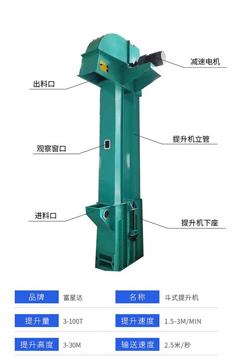 斗式提升机皮带正反面 斗式提升机料斗安装图 斗式提升机型号 大山谷图库