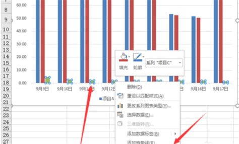 Excel2016柱形图怎么添加双纵坐标 次要纵坐标轴 360新知
