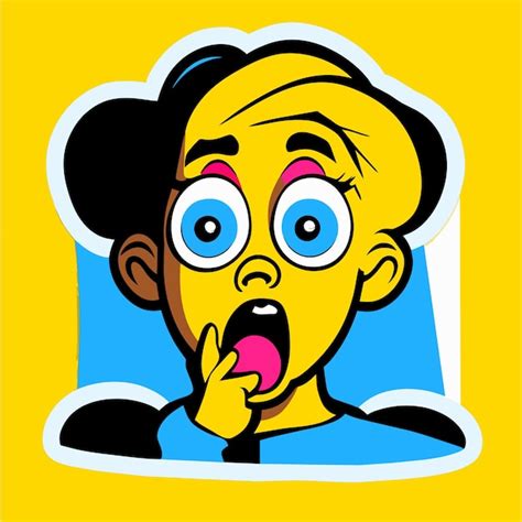 Premium Vector Scared Expression And Pose Hand Drawn Flat Stylish