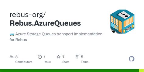 github rebus org rebus azurequeues bus azure storage queues transport implementation for rebus