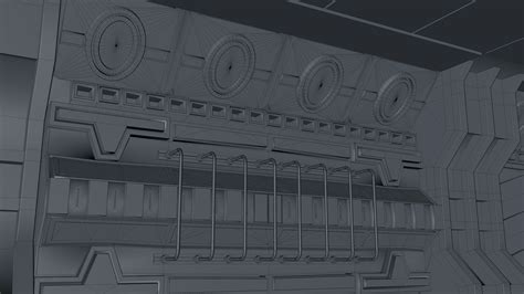 공상 과학 인테리어 3d 모델 10 3ds C4d Fbx Obj Free3d