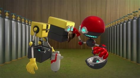 Orbot And Cubot From Sonic Boom Can Shed Tears Despite Being Robots R Sonicthehedgehog