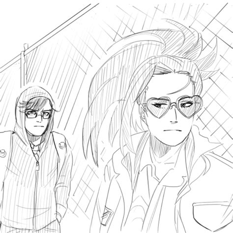 A Moop Mr Robot BNHA AU Staring Tenya And Tensei