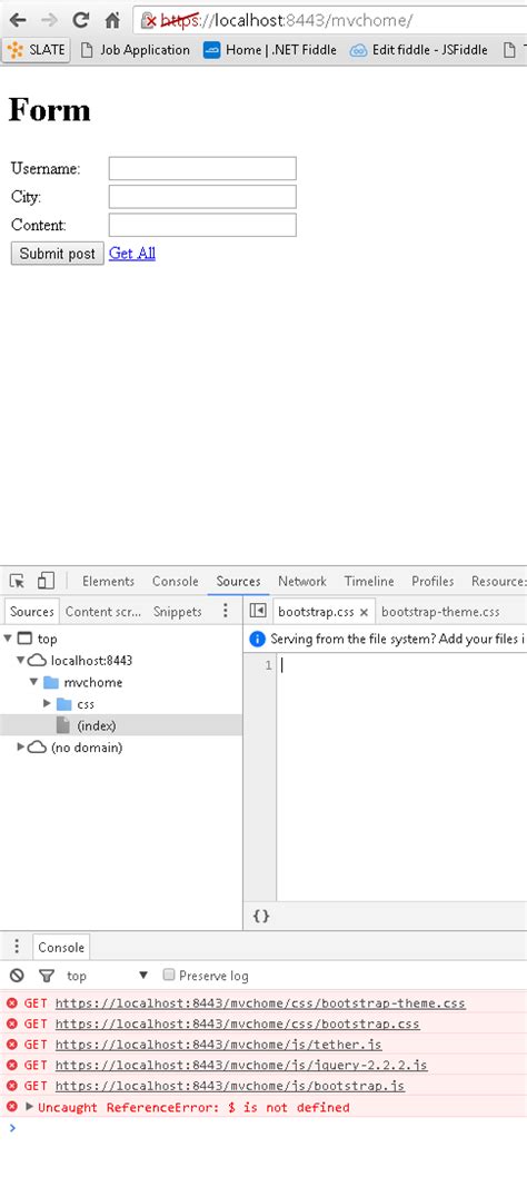 Twitter Bootstrap Spring Boot Css And Js Resources Not Loading In