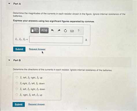 Solved Determine The Magnitudes Of The Currents In Each