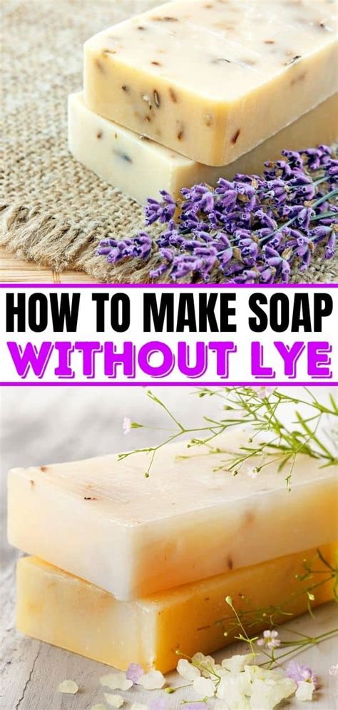 How To Make Homemade Soap Without Handling Lye
