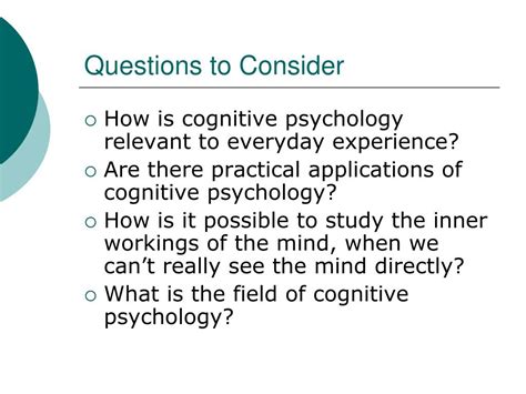 Ppt Introduction To Cognitive Psychology Powerpoint Presentation