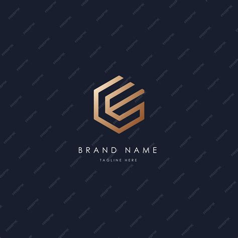 Ce Vector Logo Design Vector Image Alphabetic Luxury Golden Style Premium Vector