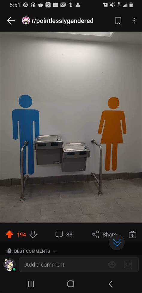 I Found This On Pointlessly Gendered The Bar Alignment Is Painful To Look At R