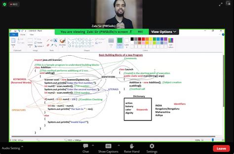 Javaprogramming Pwskill Learningjourney Syedzabilulla Rana Pratap