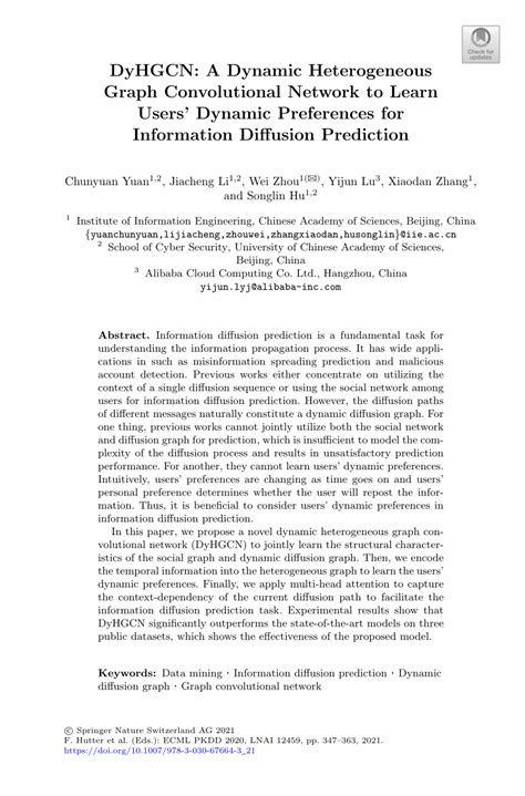 Pdf Dyhgcn A Dynamic Heterogeneous Graph Convolutional Network To