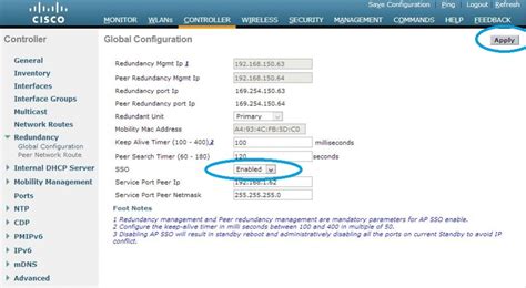 Cisco WLC High Availability Network Guy
