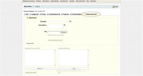 Hostknox Prestashop 14 Product Customization And Attachments Tutorial