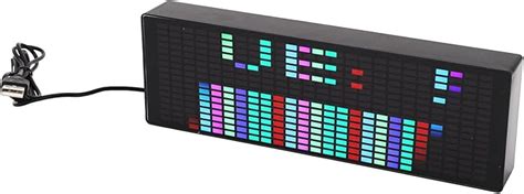 Led Music Spectrum 384 Rgb Leds 20 Dynamic Effects 7 Color Effects Spectrum