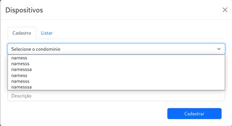 Javascript Formulário Com Menu Select Não Mostra Os Dados Da Api