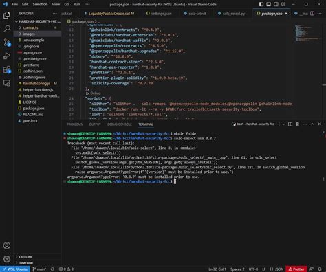 Solc Select Issue · Smartcontractkit Full Blockchain Solidity Course Js · Discussion 5529 · Github