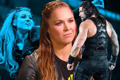 Roman Reigns On Facing Ronda Rousey Rousey