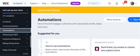 Wix Automations Helps You Regain Customers Automatically