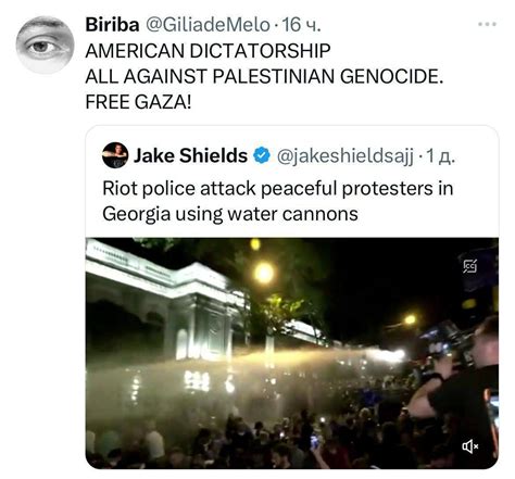 В Грузии продолжаются жёсткие протесты а в США снова дали о себе знать проблемы с Политической