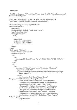 Cs Internship Report File Pdf