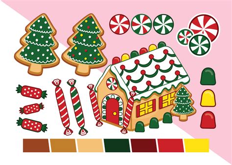 Gingerbread Bash Grunge Muffin Designs