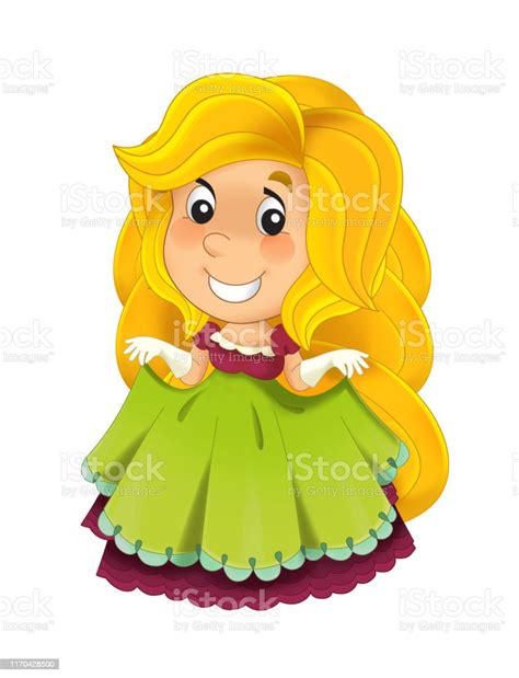 만화 캐릭터 로얄 프린세스 쾌활한 서 웃고 고립 된 흰색 배경 고풍스런에 대한 스톡 벡터 아트 및 기타 이미지 고풍스런 공주 귀여운 Istock