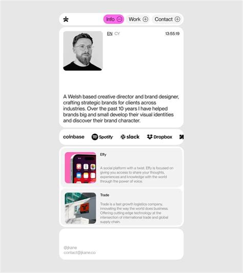 portfolio web design app interface design web layout design