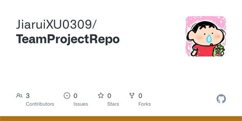 GitHub JiaruiXU TeamProjectRepo