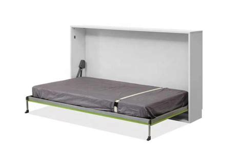 Comfiz Horizontal Single Murphy Wall Bed Selected Engineered Wood