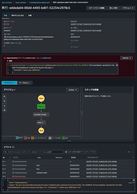 アップデート Aws Step Functionsのステートマシン実行失敗時点からの再実行をサポートしました Developersio