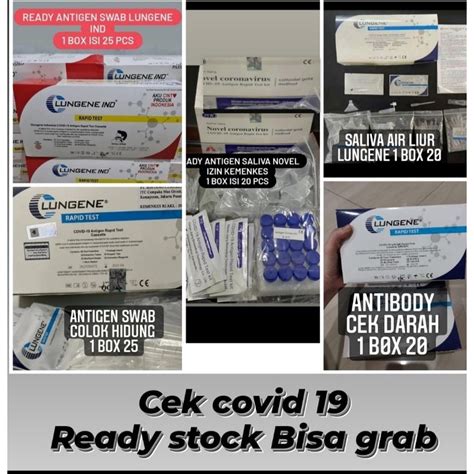 Jual Rapid Test Rapid Test Antigen Antigen Swab Swab Test Hidung Saliva Air Liur Cek Darah