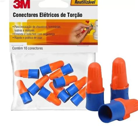Conector Eletrico Com 10 Pecas 3m