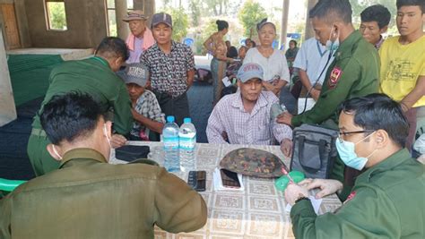 မင်းဘူးမြို့နယ်၊ ကန်ရေကျေးရွာရှိ သံဃာတော်များနှင့် ဒေသခံပြည်သူများအား က