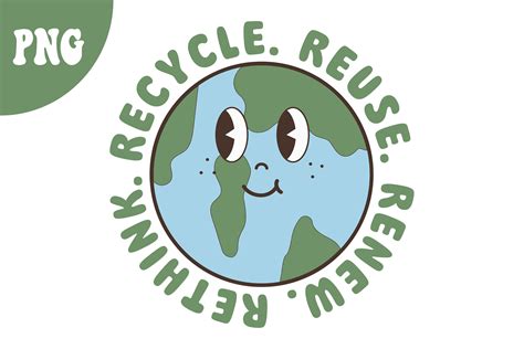 Recycle Reuse Renew Rethink Earth Day Graphic By Bestbens · Creative