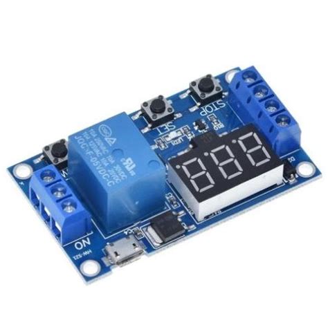 New 6 30V Relay Module Switch Trigger Time Delay Circuit Timer Cycle Adjustable Daraz Lk