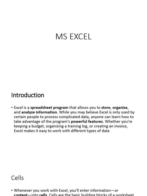 lecture 7 excel pdf microsoft excel spreadsheet