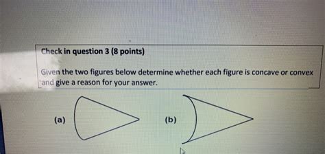 Solved Check In Question Points Given The Two Figures Chegg